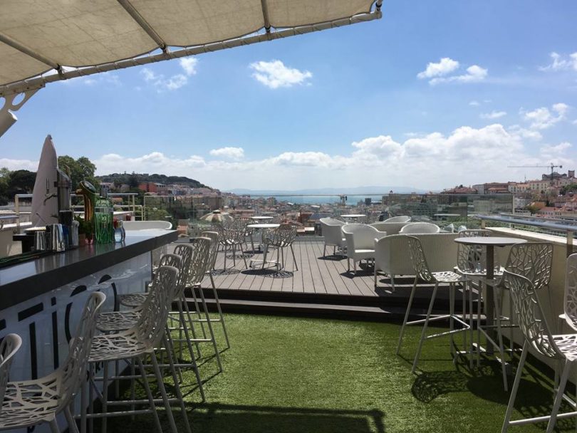 Atico Rooftop Bar at NH Collection Liberdade Hotel - Lisbon City Guide