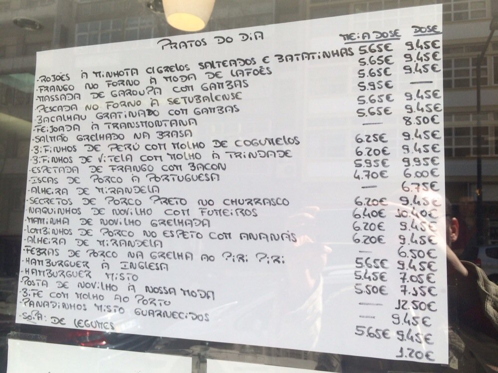 Restaurant in Lisbon: where to eat cheap and have great meals